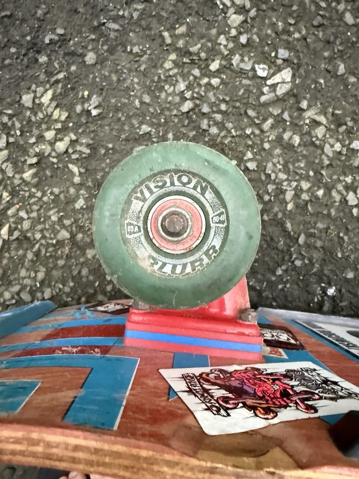 VTG 1980s Vision Gator Mark Rogowski PRO MODEL Skateboard *SIGNED ...