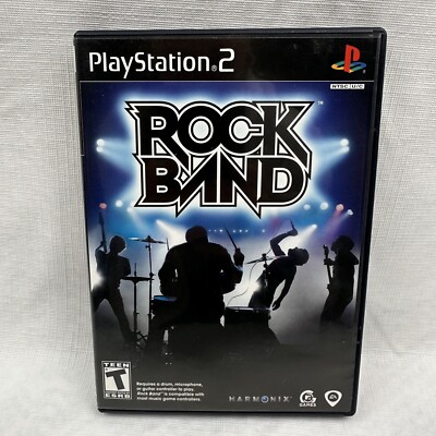 Rock Band - (PlayStation 2 PS2) - Complete 14633159172| eBay