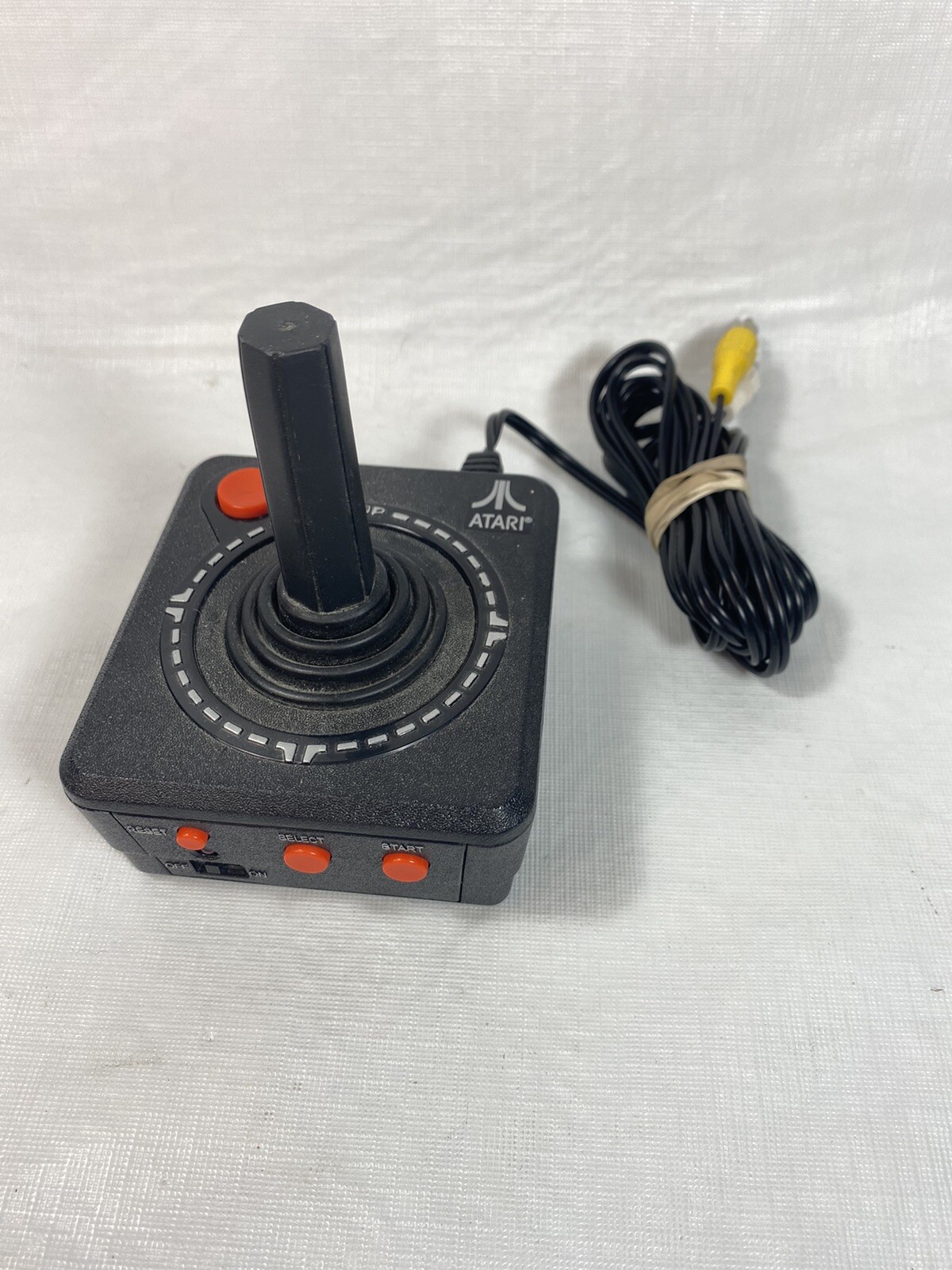 2002 Atari Plug N Play 10 in 1 TV Joystick Tested Works Jakks Pacific ...