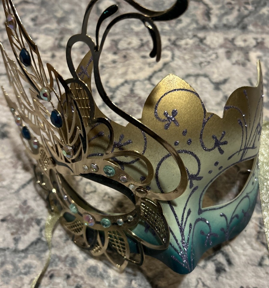 Tiana Midnight Masquerade Mask Adults Designer Collection Halloween ...
