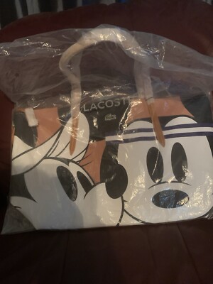 NEW - Lacoste Mickey & Minnie Mouse Tote Women’s | eBay