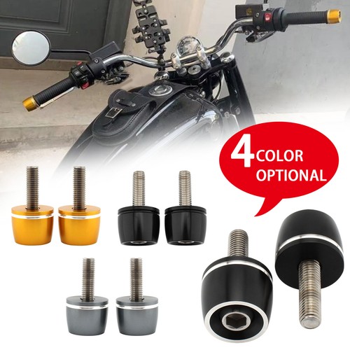 2ⅹ Handle Bar Hand Grip Ends Grip Cap Plug Gold For BMW R9T RNineT R 18 ...