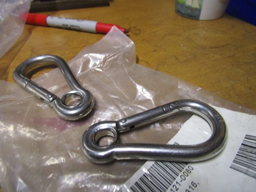 Suncor S0121-0080 Spring Clip w/Eye 5/16" QTY 2 | eBay