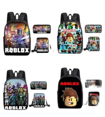 Roblox Backpack + Shoulder Bag + School Pencil Case Model Of Your ...