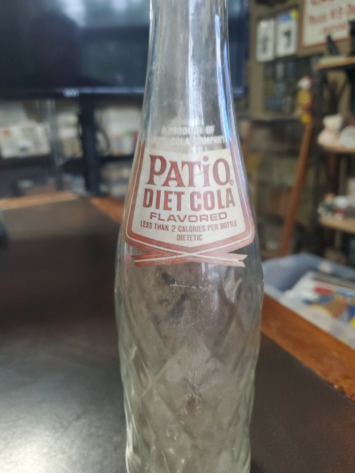 Rare Pepsi-Cola Patio Diet Cola Soda Bottle | eBay