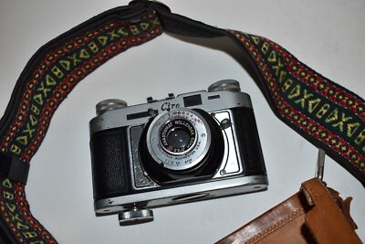 Vintage Graflex Ciro 35 35mm Camera w/Leather Case & Retro Strap (NRJ89 ...