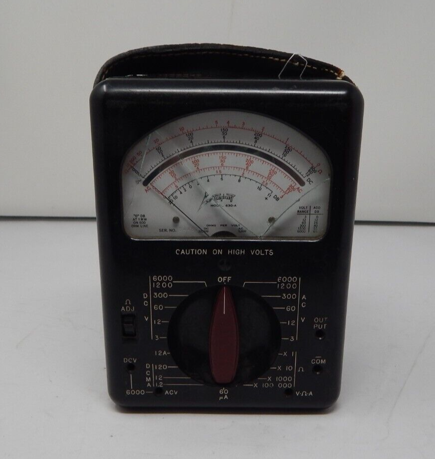 Triplett Model 630-A Multimeter Vintage | eBay