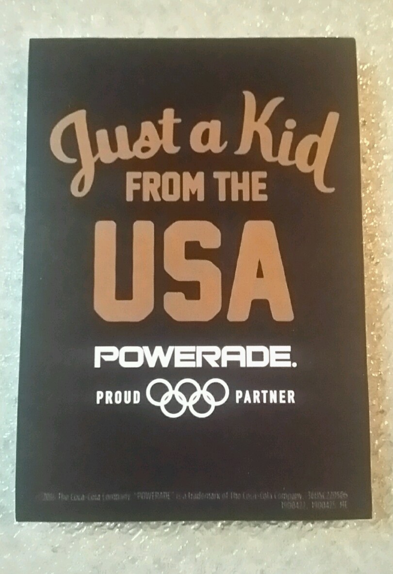Just a Kid from the USA Powerade/Olympics Sticker Pack of 25 | eBay