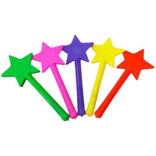 5pcs Star Glow Wand Light Up Sticks For Party Led Glow Stick Star Light ...