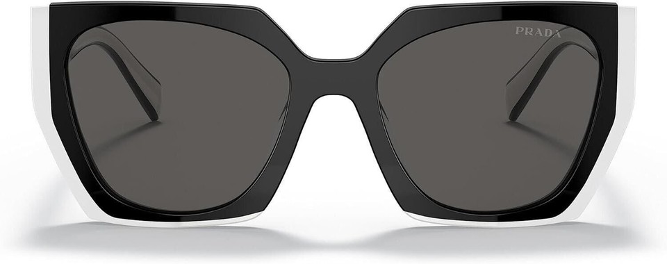 PRADA PR15WS 09Q5S0 54MM Black Talc Dark Grey Women's Sunglasses ...