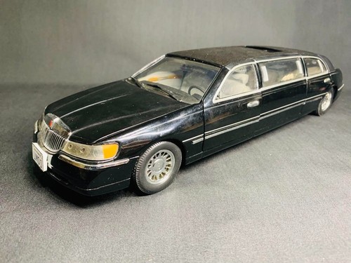 Sun Star 1/18 Lincoln Limousine Diecast Model Car Classic Collectible ...