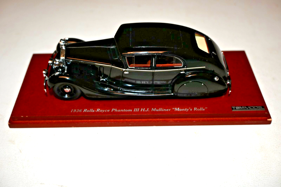 TSM Models 1936 Rolls Royce Phantom III H.J. Mulliner "Monty's Rolls" 1 ...