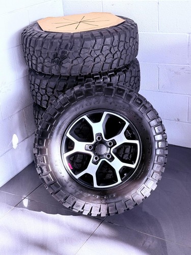 JEEP WRANGLER JK JL (2018 PRESENT) 17’’ RUBICON WHEELS & BF GOODRICH ...