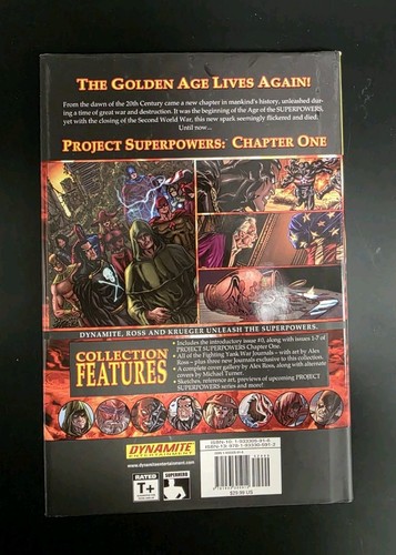 Dynamite - PROJECT SUPERPOWERS VOLUME 1 - Hardcover - Ross - Graphic Novel | eBay