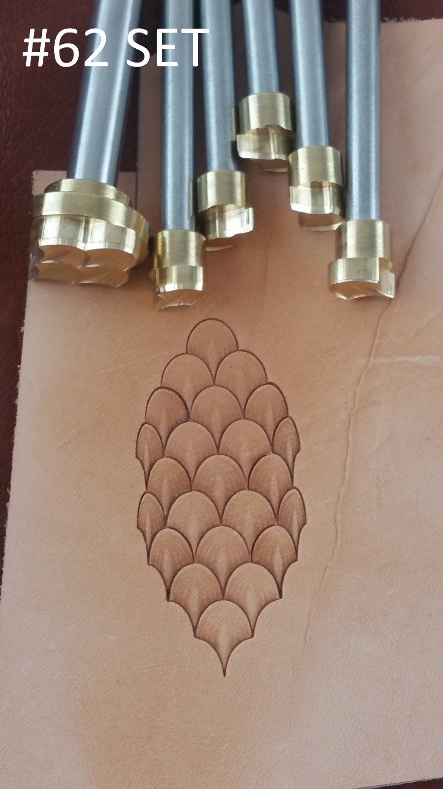 Leather Crafting Stamp Tool Leather Crafts Brass Dragon Scale Stamps ...