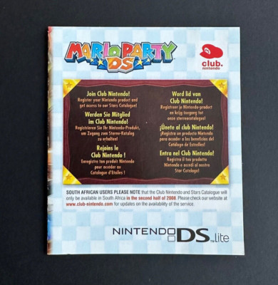 Nintendo DS Code - VIP non graffiato - Mario Party DS | eBay