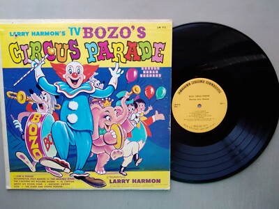 Bozo The Clown LP Vinyl Little World Records #LW-913 “Bozo's Circus ...