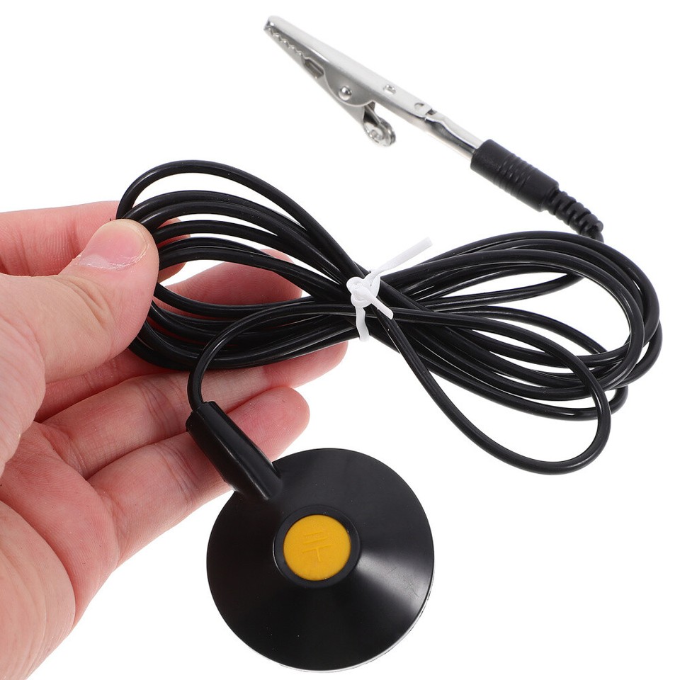 Anti-static Suction Cup Jumper Cable Clip ESD Ground Grounding ...