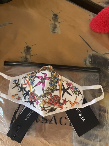 NWT Versace Reusable Tresor de la Mer Printed Cloth Face Mask ~ Retail ...