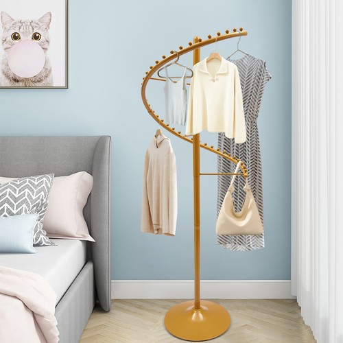 Modern Spiral Rotating Clothing Rack, Free Standing Heavy duty Garment ...