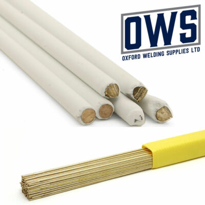 Silicon Bronze brazing rods. Non flux. Flux coated. Flux impregnated ...