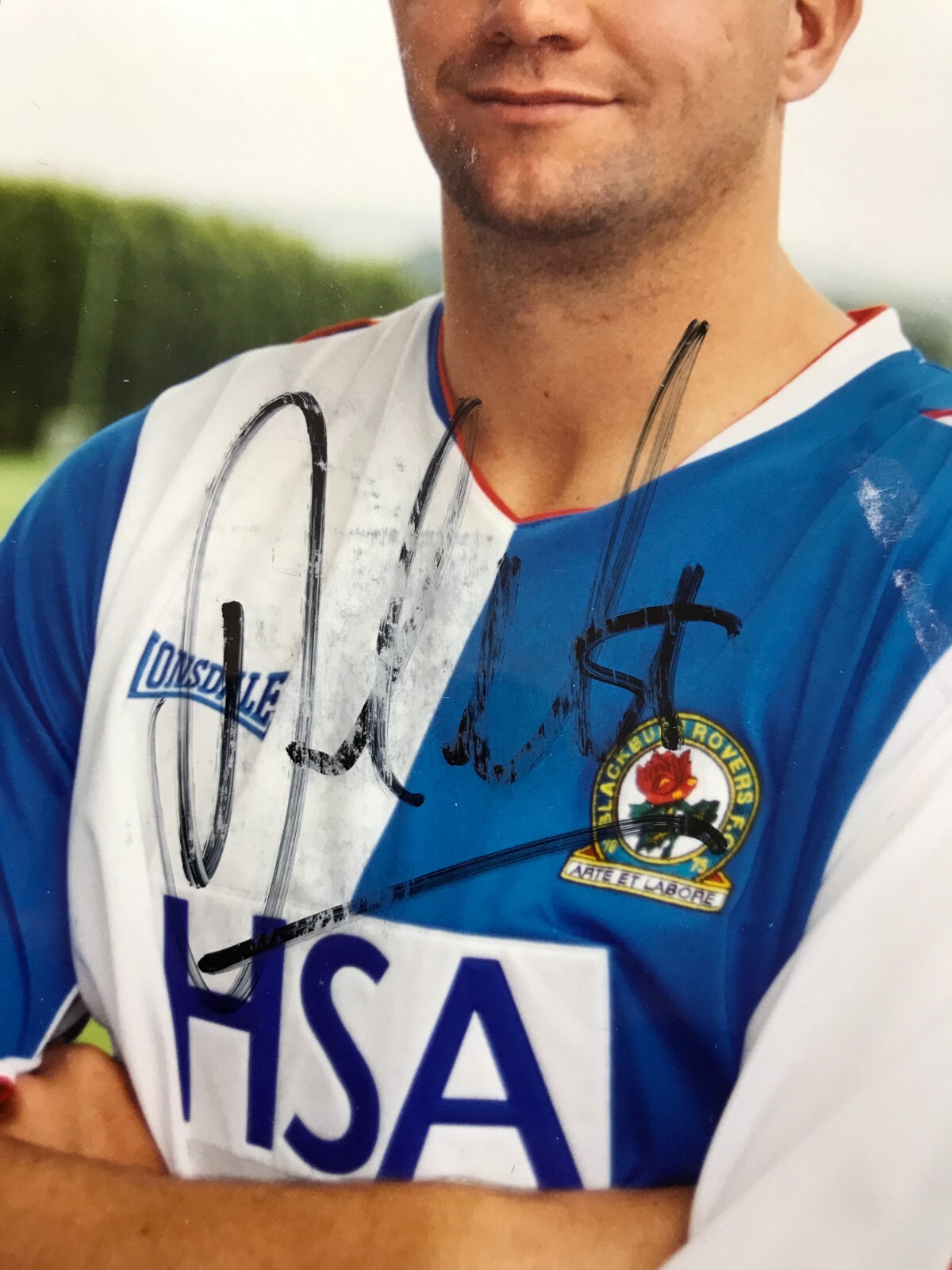 Autograph DOMINIC MATTEO-Blackburn Rovers-6 Caps SCOTLAND-signed ...