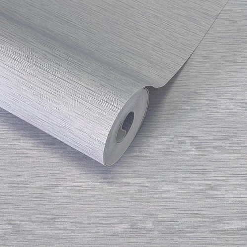 Plain Roma Wallpaper Shiny Textured Linear Heavyweight Vinyl WOW103 ...