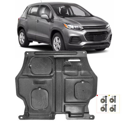 For Chevrolet Trax 15-22 1.4L Black Front Engine Splash Shield Under ...