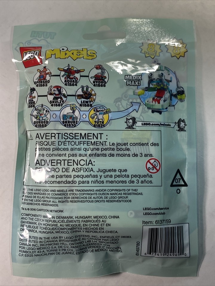 LEGO 41571 Mixels Series 8: Tuth 67PCS NISB | eBay