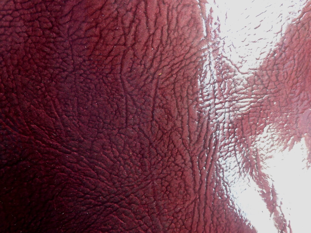 Maroon Faux Leather Texture Soft Skin PVC Faux Leather Upholstery