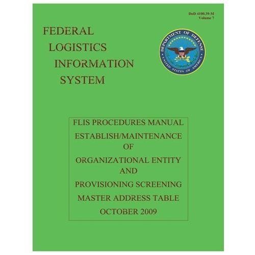 Federal Logistics Information System - FLIS Procedures Manual Establish ...