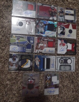 SPORTS CARD LOT HUGE AUTOS JERESY CARDS ROOKIE PATCH AUTOS! HOT ROOKIES ...