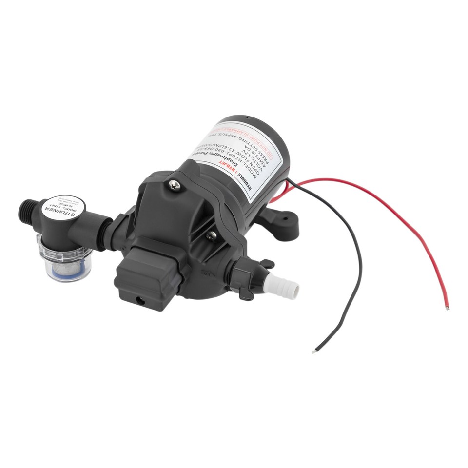 Industrial Water Pressure Pump - 1/2"NPT Pipe Thread Port Water ...