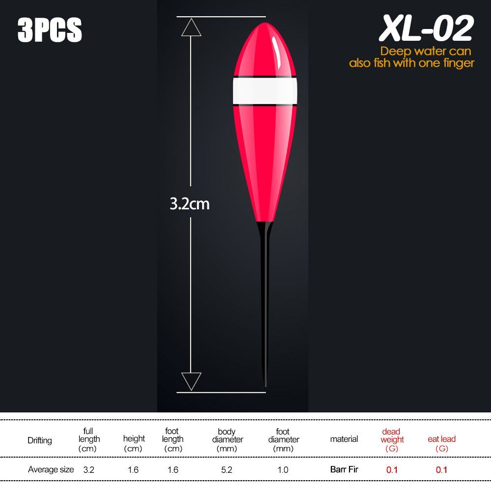 Sizes Indicator Light Stick Floats Floats Bobbers Ice Fishing Lure Float | eBay