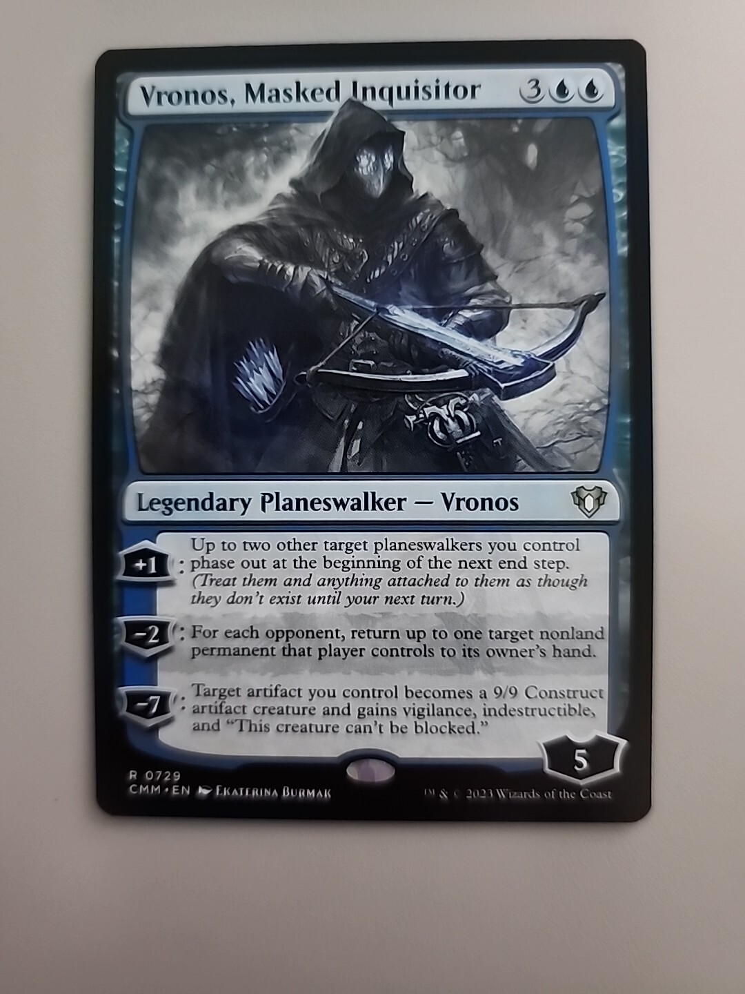 MTG Vronos, Masked Inquisitor Commander Masters 0729 Regular Rare | eBay