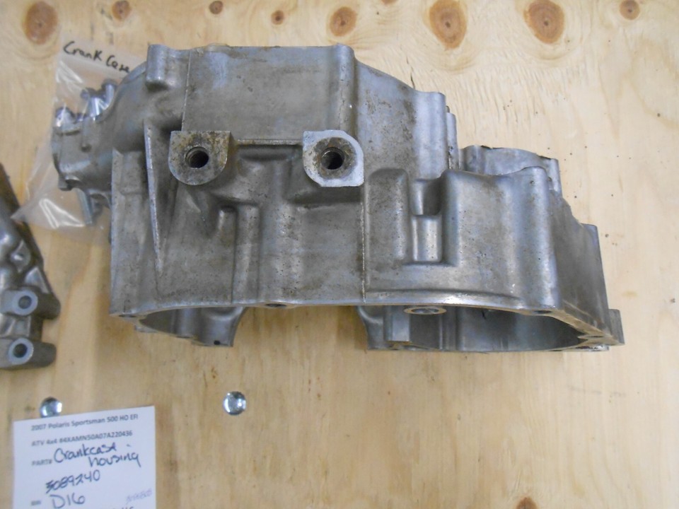 3089240 Polaris 2007 Sportsman 500 ATV 4x4 crankcase housing empty ...