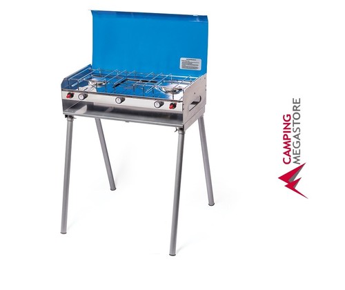 COMPANION RV 2 BURNER GAS STOVE AND GRILL WITH LEGS CAMPING COOKING | eBay