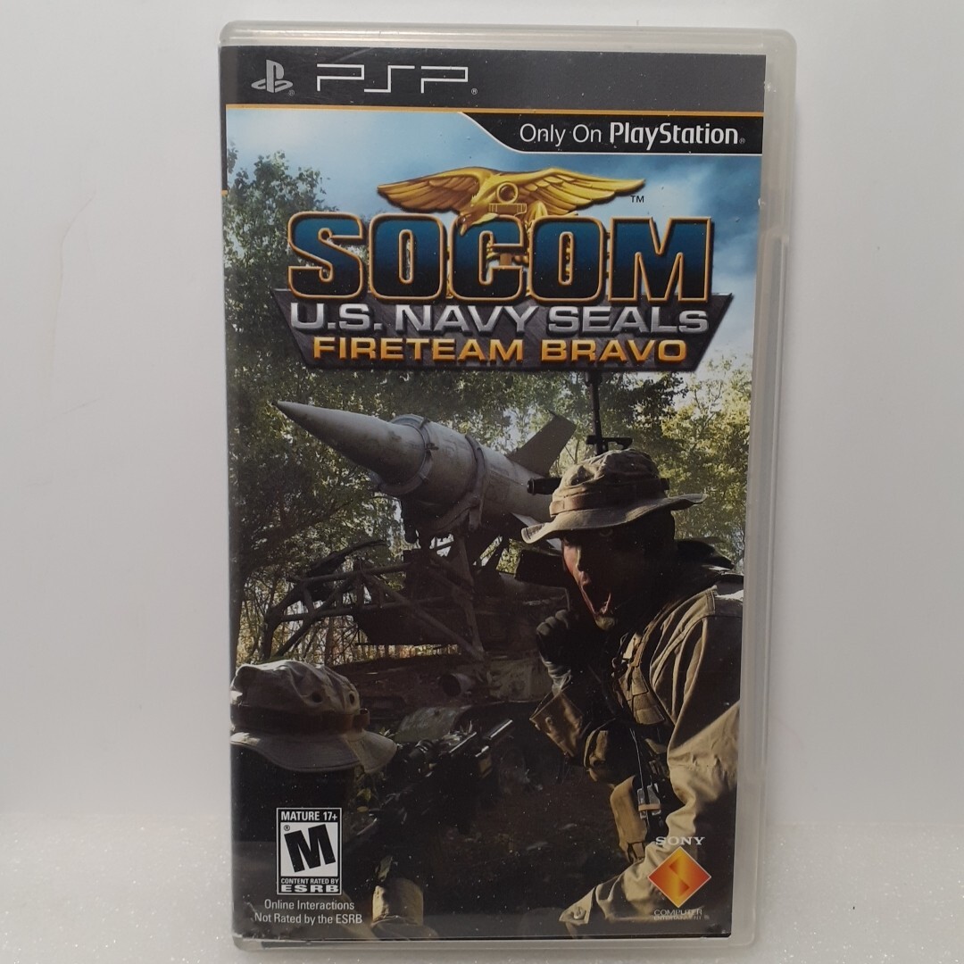 SOCOM: U.S. Navy Seals Fireteam Bravo 2 Sony PSP 2006 PlayStation Video ...