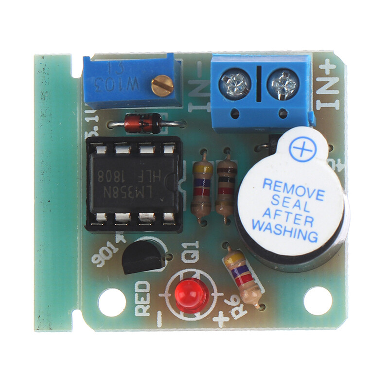 Anti Over Discharge Low Voltage Protection Module Audible Alarm Buzzer ...
