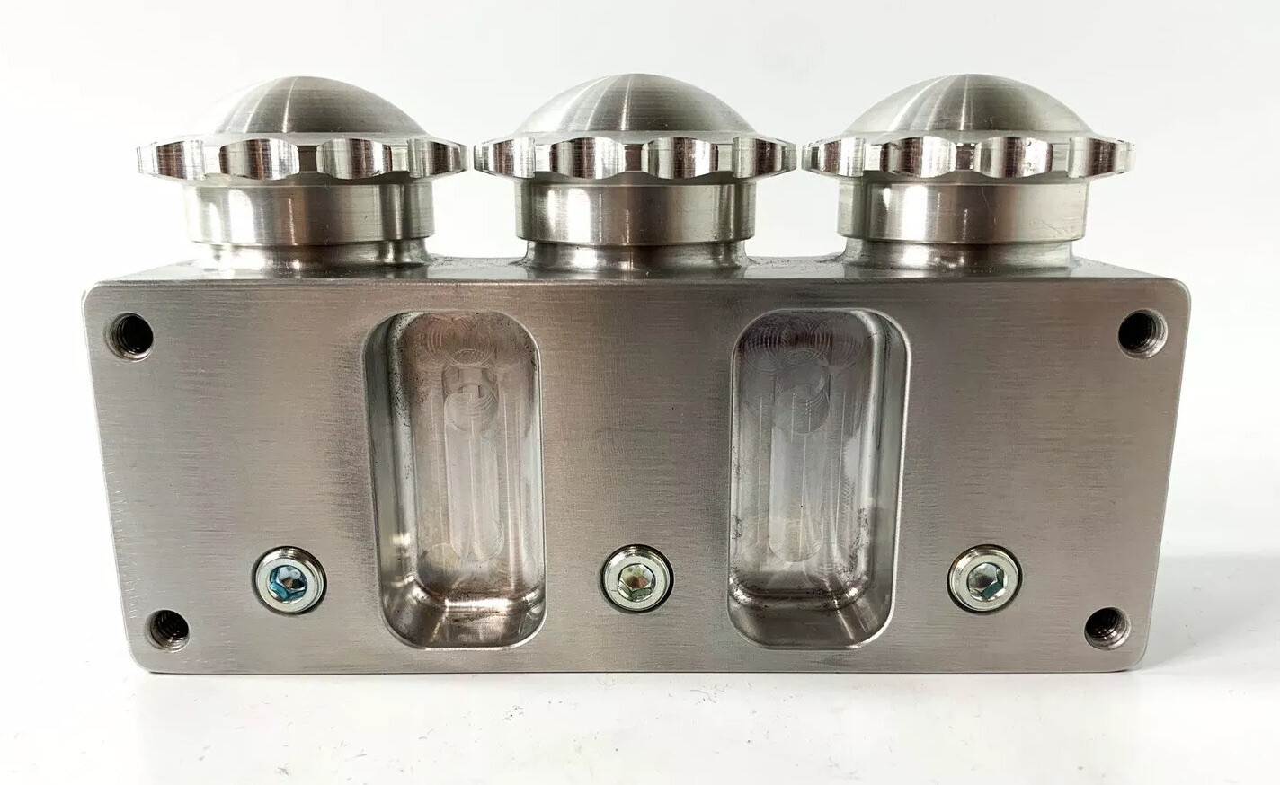 Triple Remote Brake Fluid Reservoir - Custom Hot Rod - Satin Finish | eBay