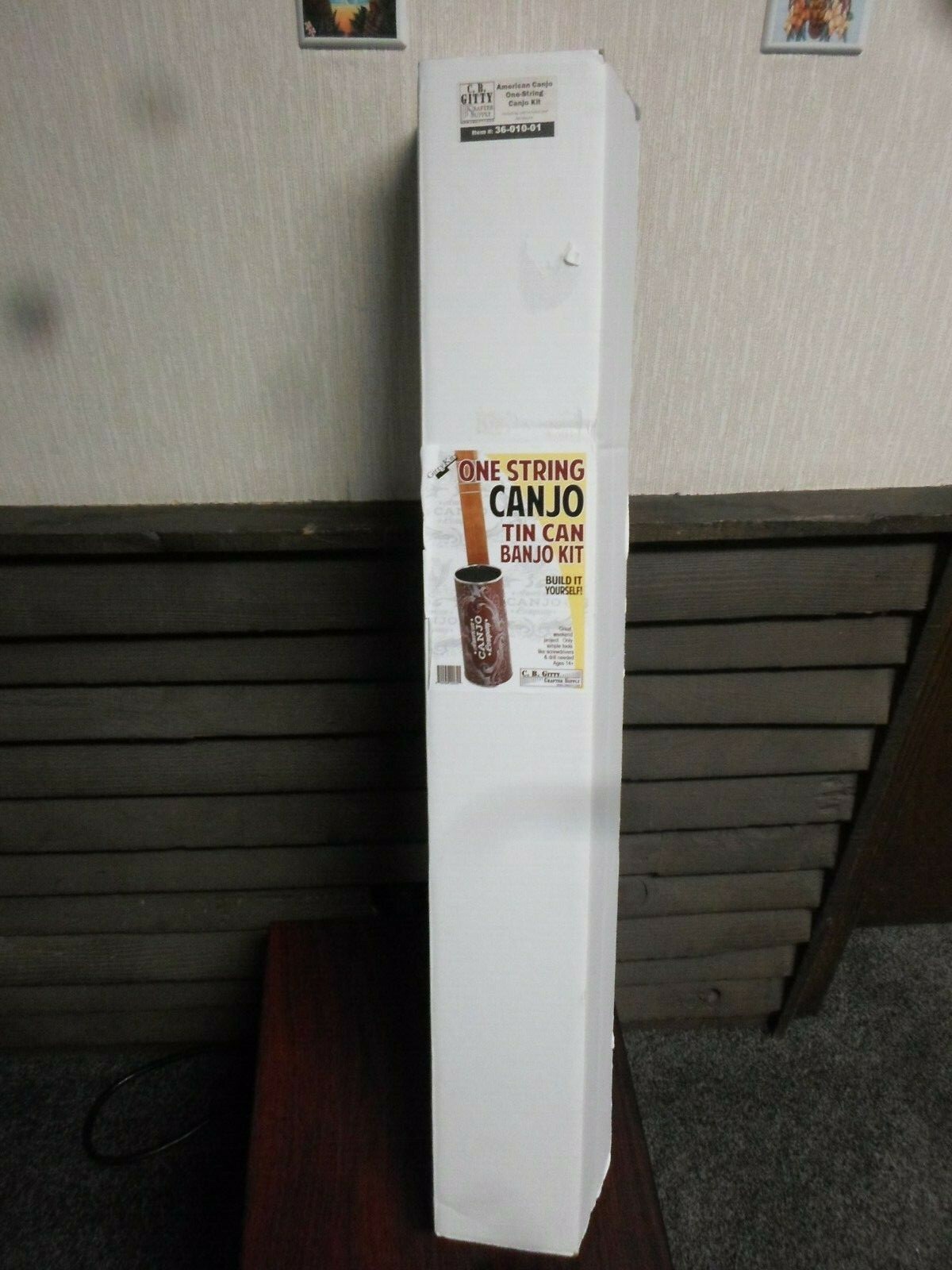 One-string Canjo Tin Can Banjo Kit - DIY Music Instrument for Children ...