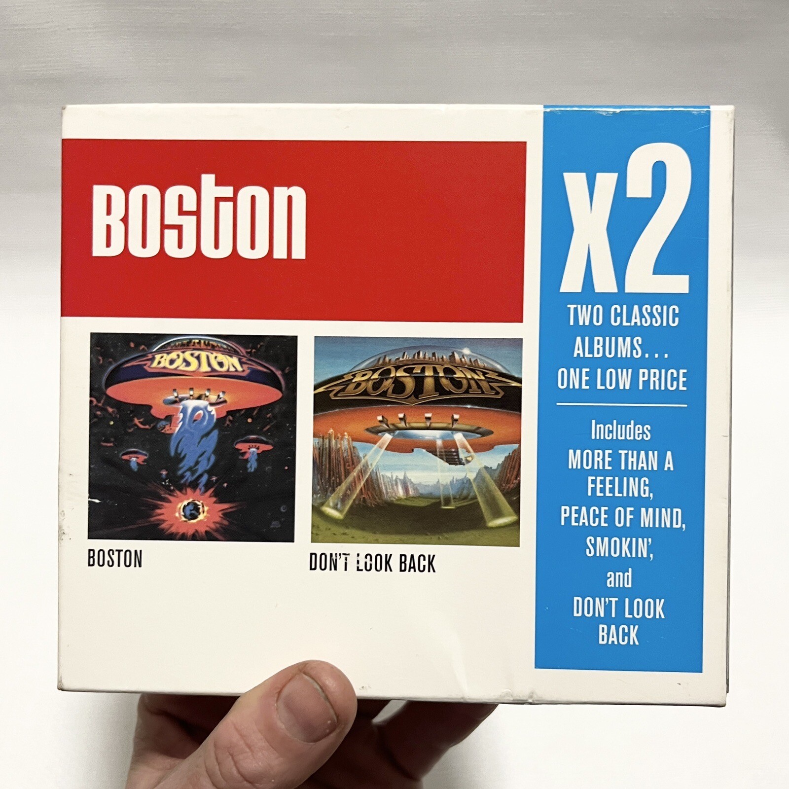 Boston/Don't Look Back [Box] by Boston (CD, Feb-2008, 2 Discs, Epic ...