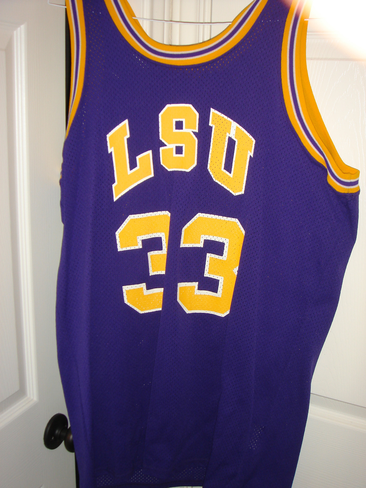 Shaquille O'Neal LSU Tigers jersey Orlando Magic LA Lakers Cavaliers | eBay
