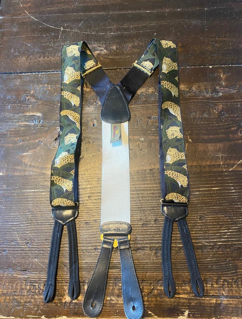 TRAFALGAR Jungle Tiger Suspenders Braces~Limited Edit… - Gem