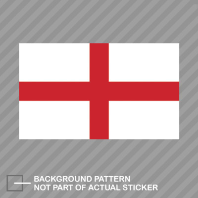 English Flag Sticker Decal Vinyl England gb gbr | eBay