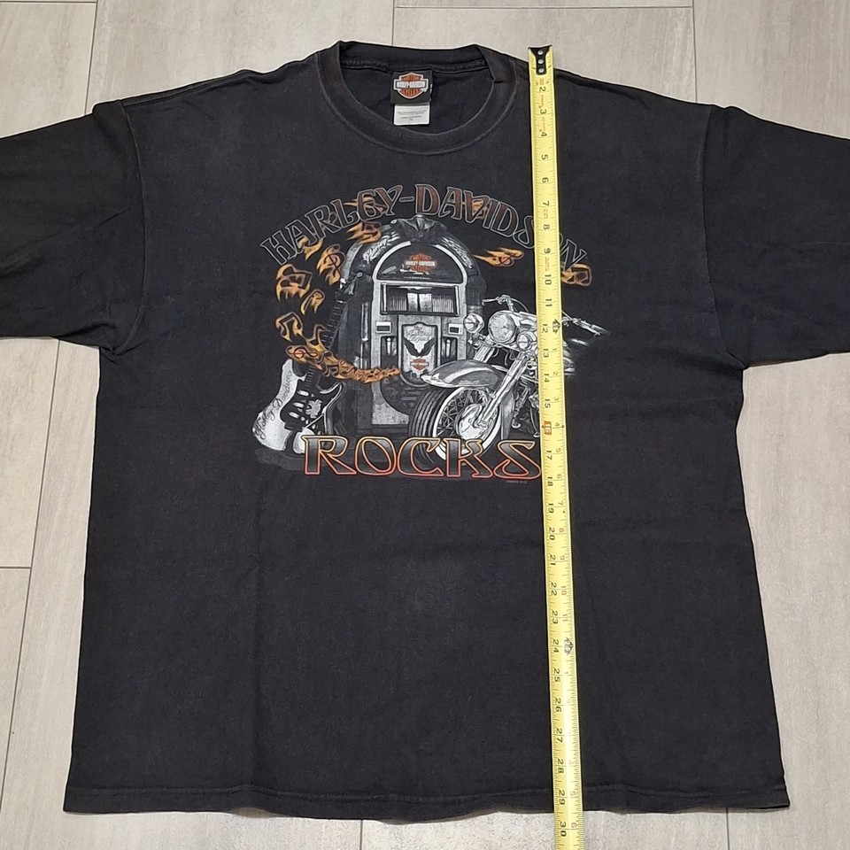 Vintage 2006 Harley Davidson Double Sided Graphic Shirt Mens XL Made ...