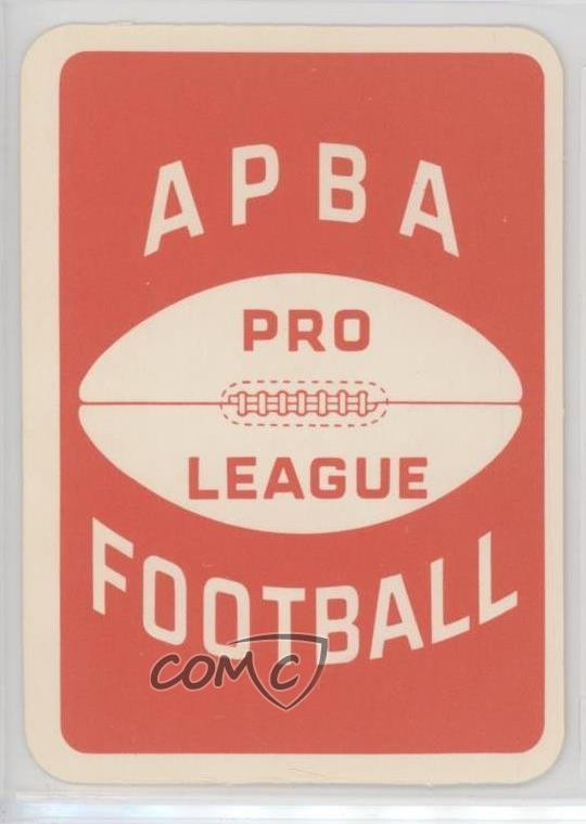 1959-65 APBA Football Great Teams of the Past Gene Cronin Rookie RC | eBay