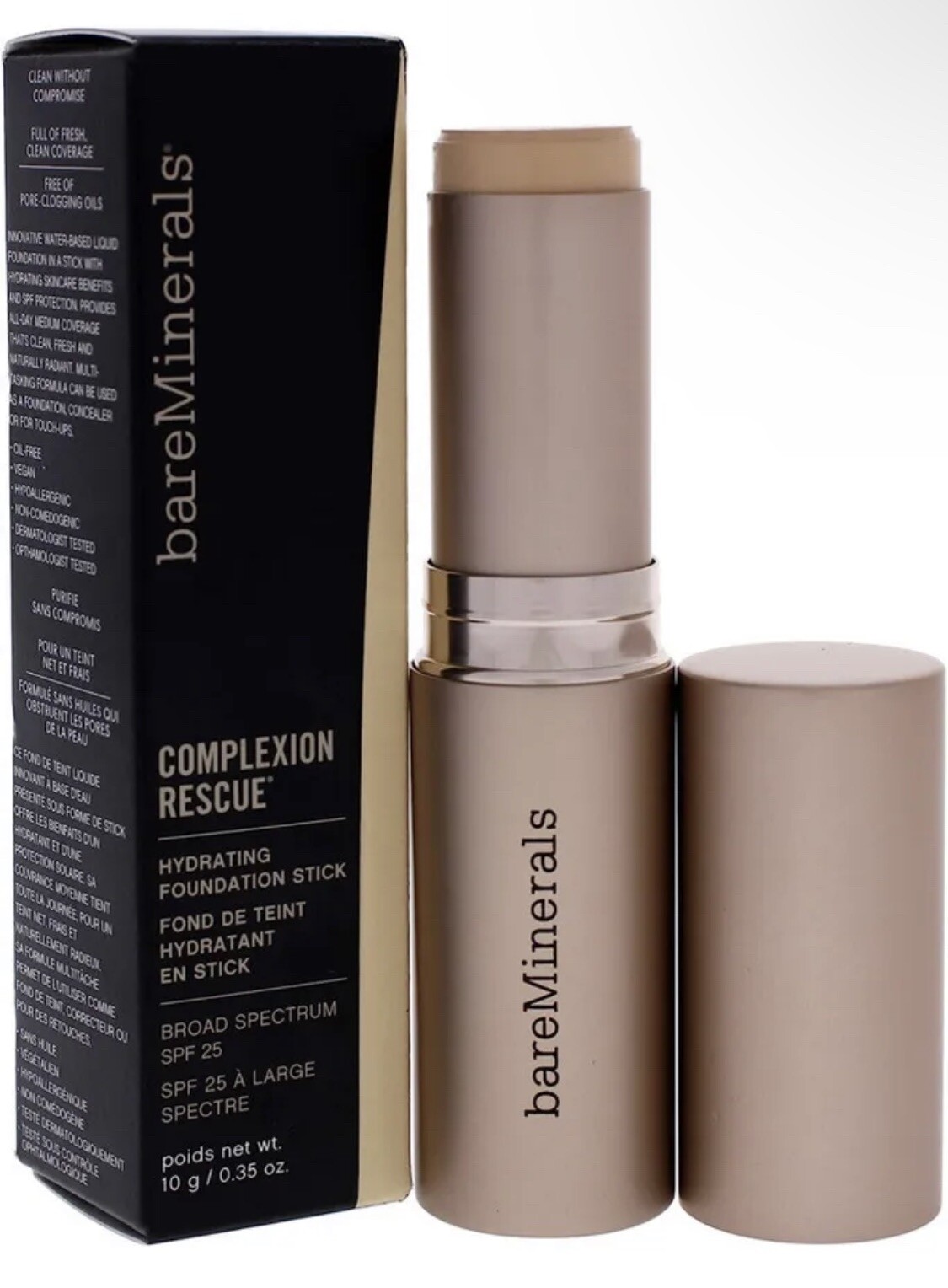 Bare Minerals Complexion Rescue Hydrating Foundation Stick SPF 25 Shade ...