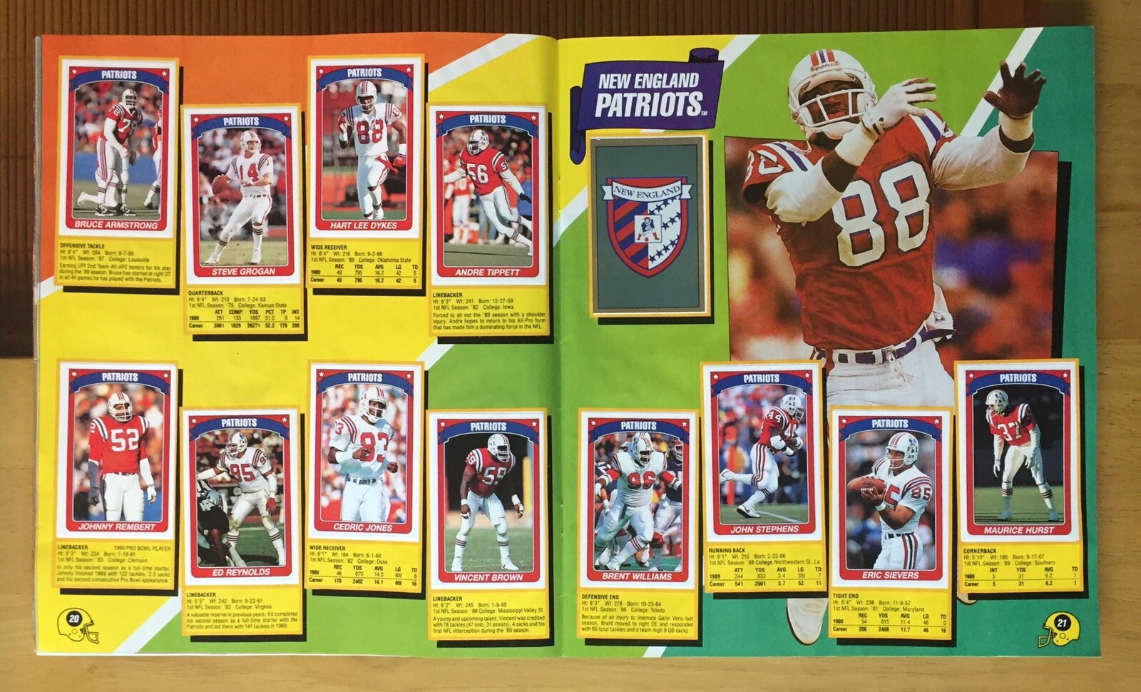 Stop Fakes NFL Panini American Football 90 91 1990 1991 Complete Album ...