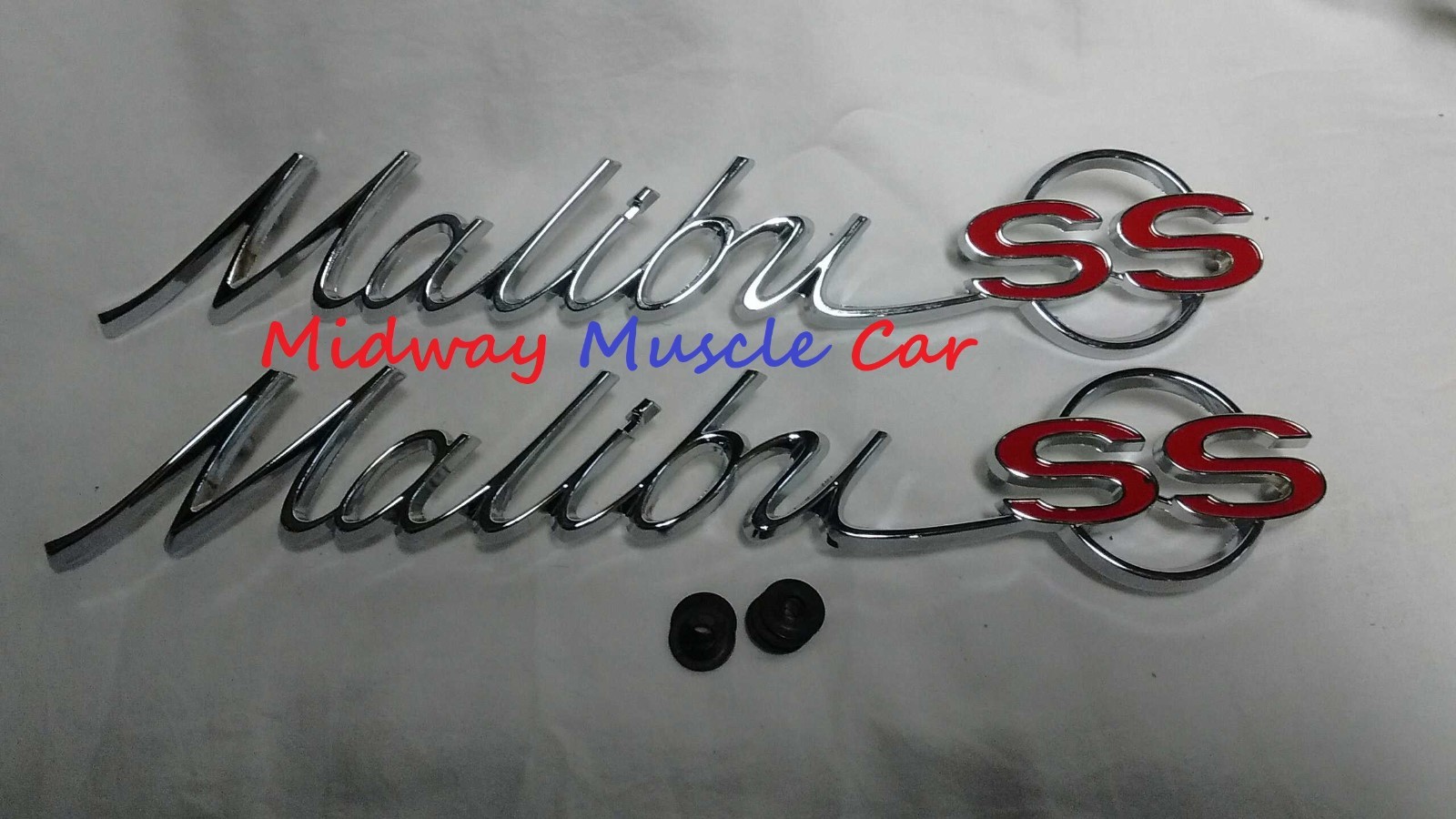 rear 1/4 quarter Malibu SS emblem 1965 65 Chevy Chevelle Malibu super ...